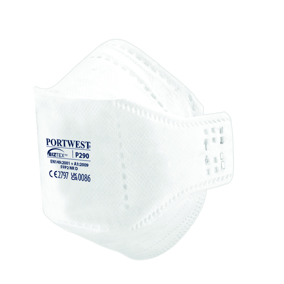 EAGLE FFP2 Dolomite Fold Flat Respirator (per 20 pcs) P290 - FFP2 ...